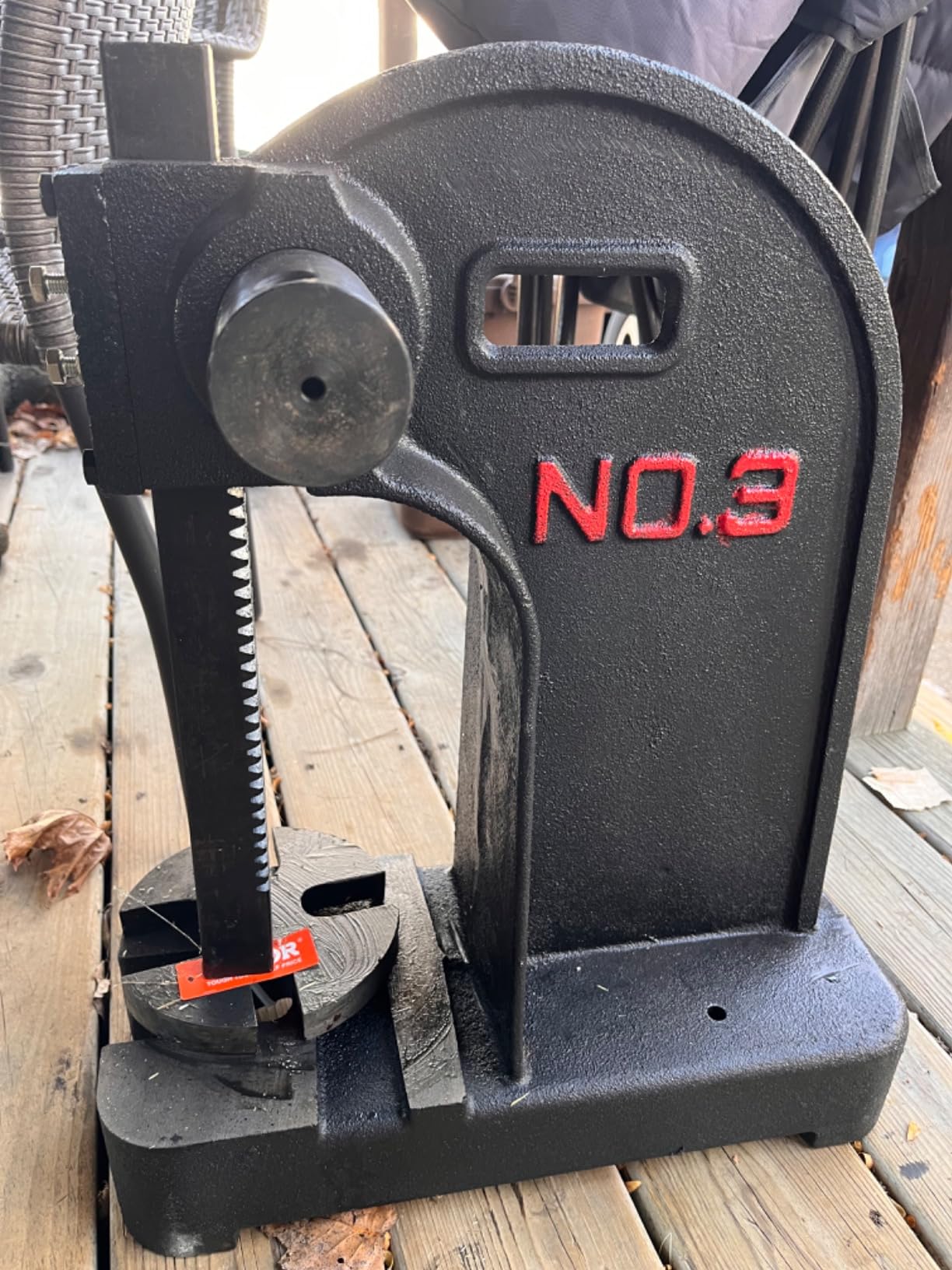 $12/mo - Finance VEVOR Arbor Press, 1 Ton Manual Arbor Press, 5.9 ...