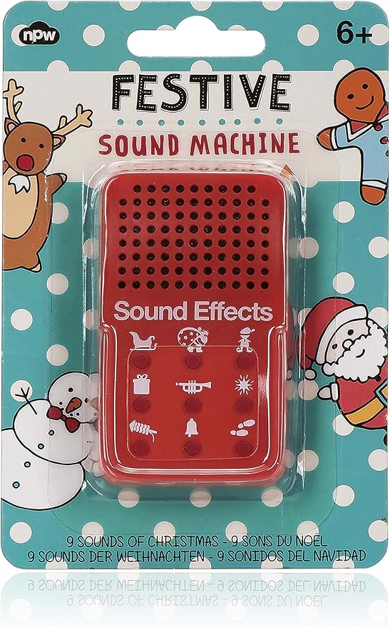 NPW-USA Sound Effects Machine, Festive Christmas : Amazon.co.uk: Fashion