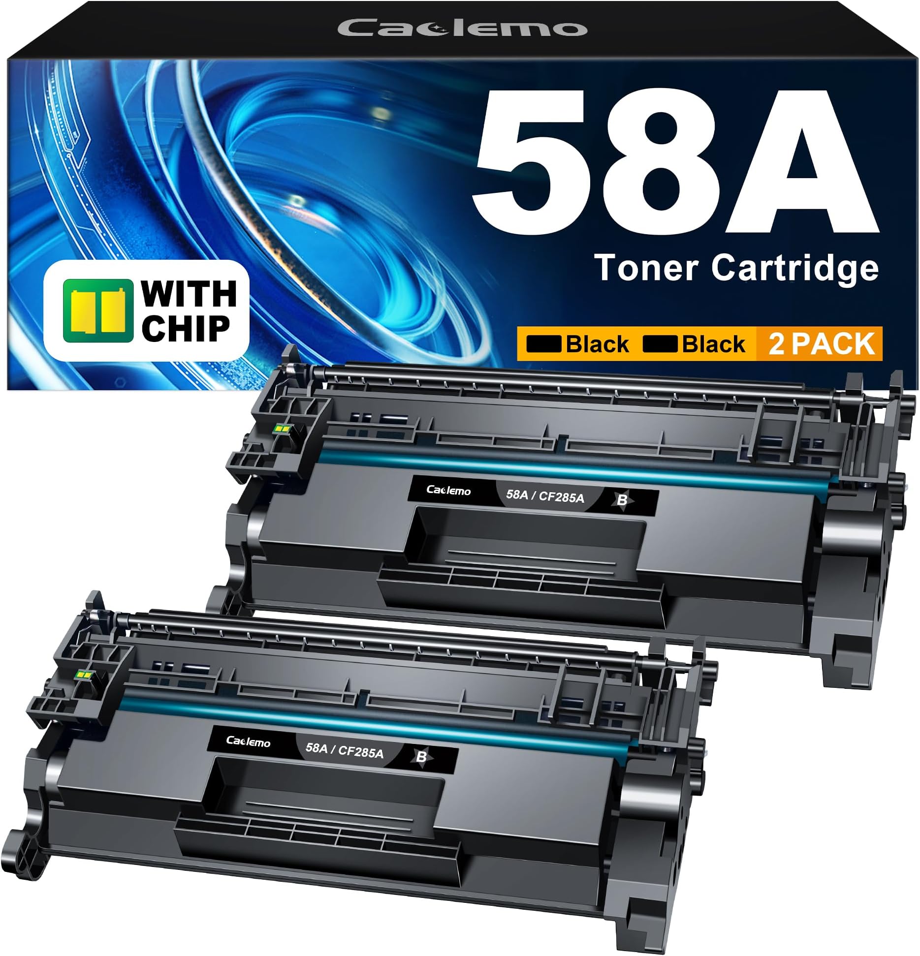 Amazon.com: HP 58A Black Toner Cartridge | Works with HP LaserJet ...