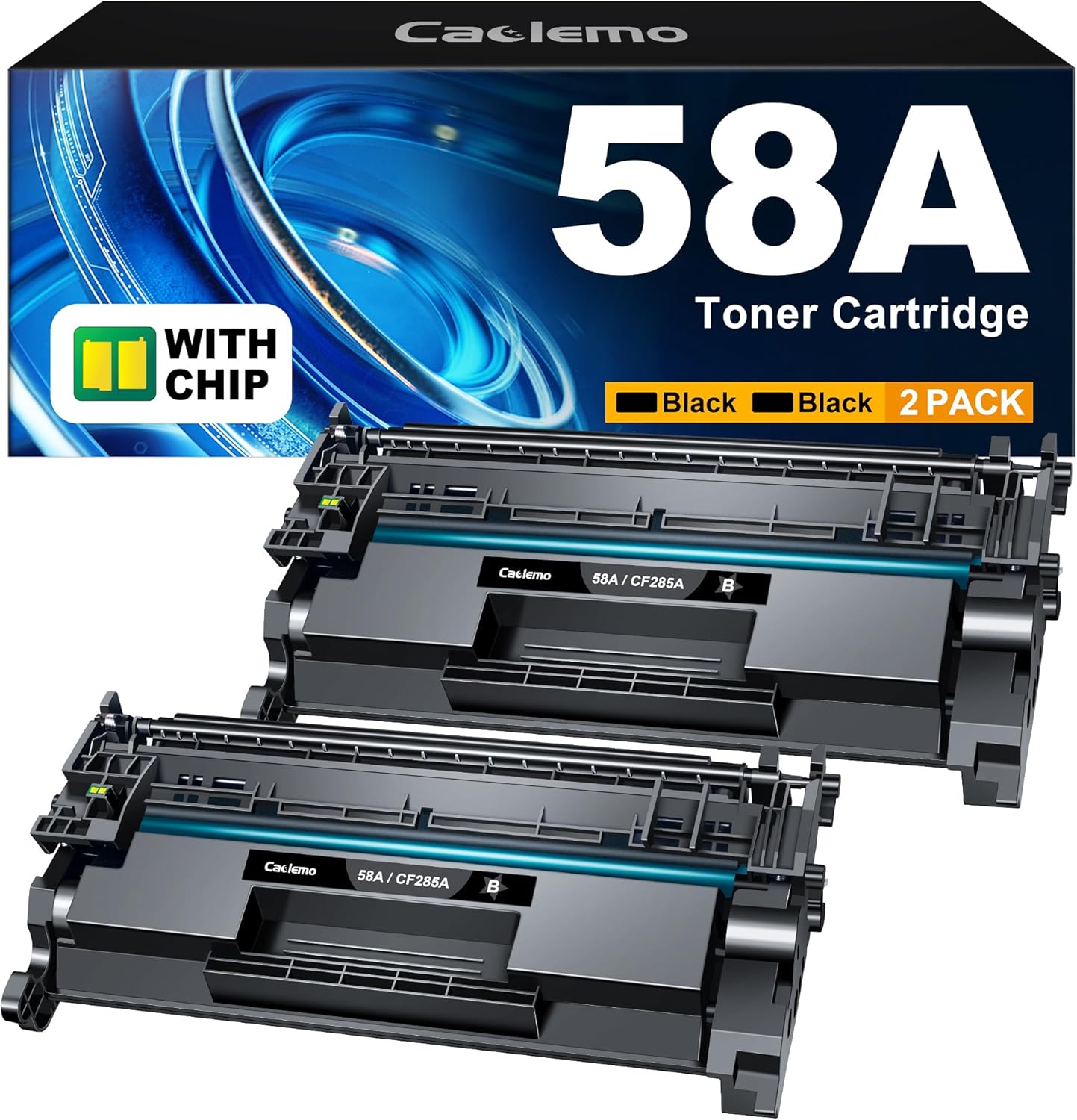 Amazon.com: 58A Toner Cartridge Replacement for HP 58A 58X Toner Cartridge Black CF258A CF258X ...