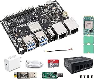 Amazon.com: Visionfive2 Hailo RISC-V Linux AI Single Board Computer Kit, Hailo-8L M.2 AI ...