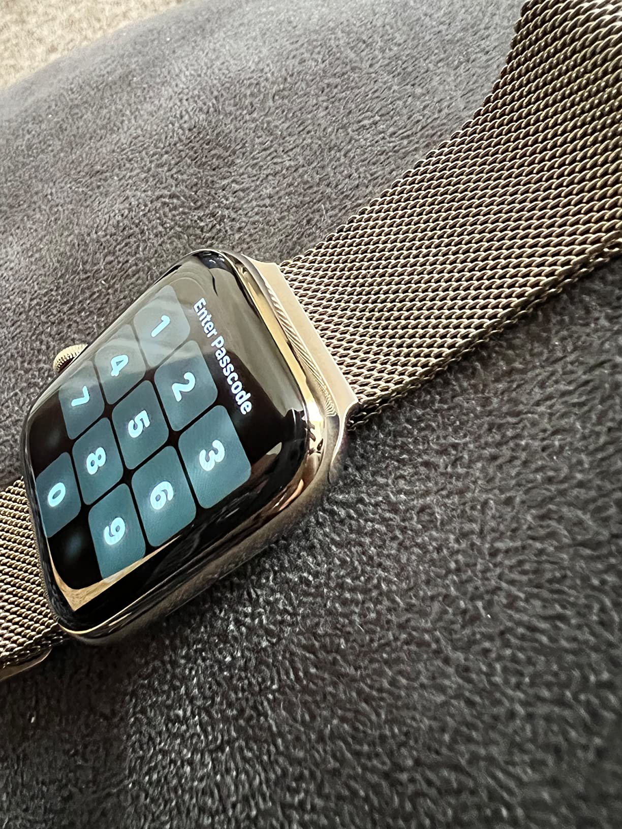 $17/mo - Finance Apple Watch Band - Milanese Loop (45mm) - Silver | Buy ...