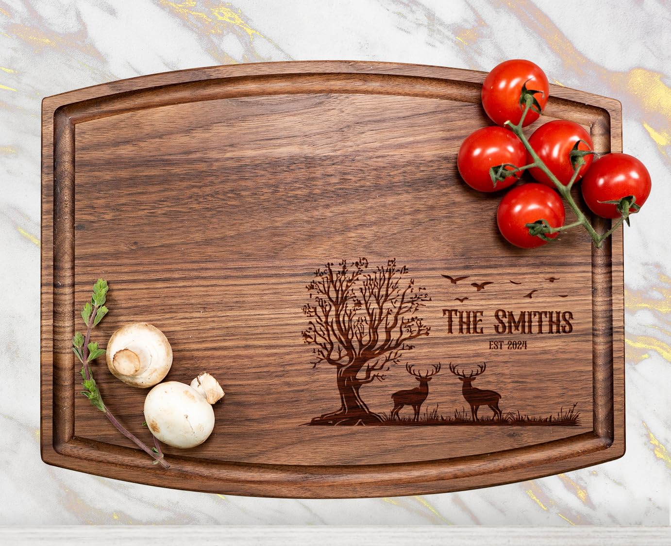 Amazon.com: Hunting Outdoor Cutting Board, Hunting Gifts Men, Deer ...