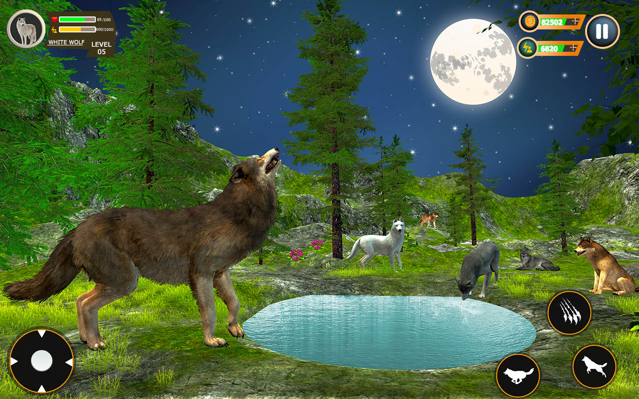 Wolf Survival Simulator 3D RPG - App on Amazon Appstore