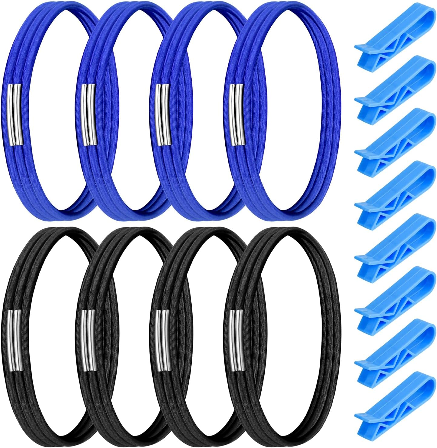 Amazon.com : Thyores 16 Pack Garbage Can Bands and Trash Bag Clips ...