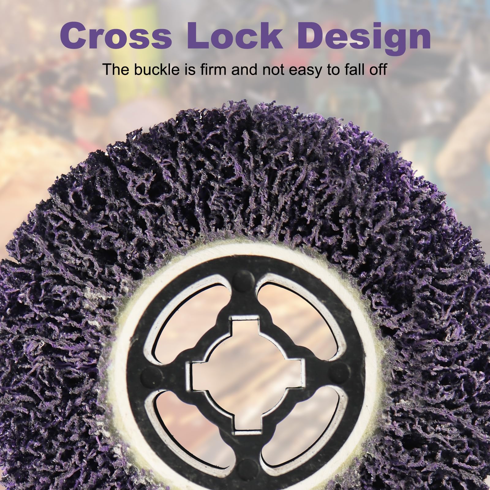 Snapklik.com : 36 Grit Abrasive Drawing Wheel Drum, 4.5"4" Wire Drawing ...
