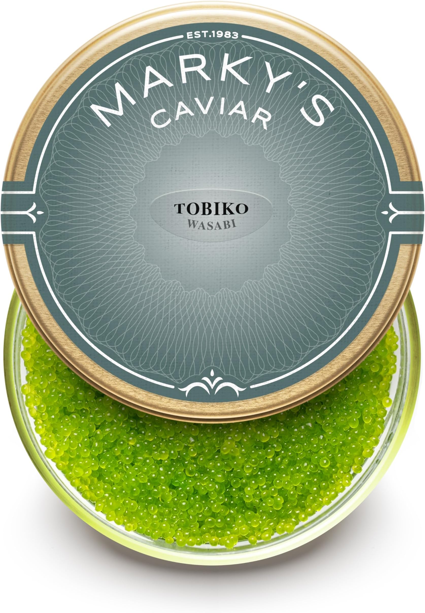 Amazon.com: MARKY'S Wasabi Tobiko Flying Fish Roe - 8 oz / 227 g ...