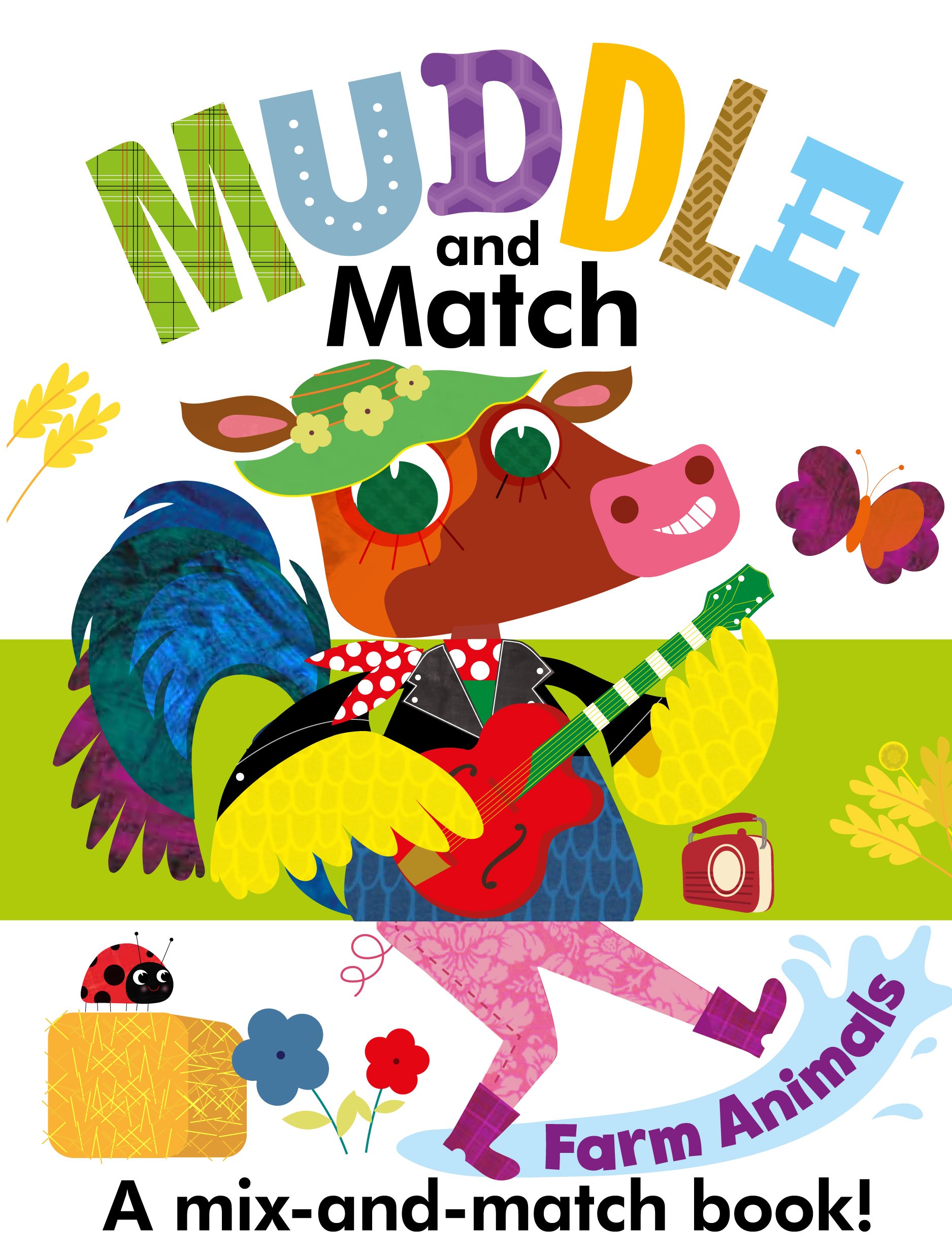 Muddle and Match Farm Animals: Hinton Stephanie: 9781610676878: Amazon ...