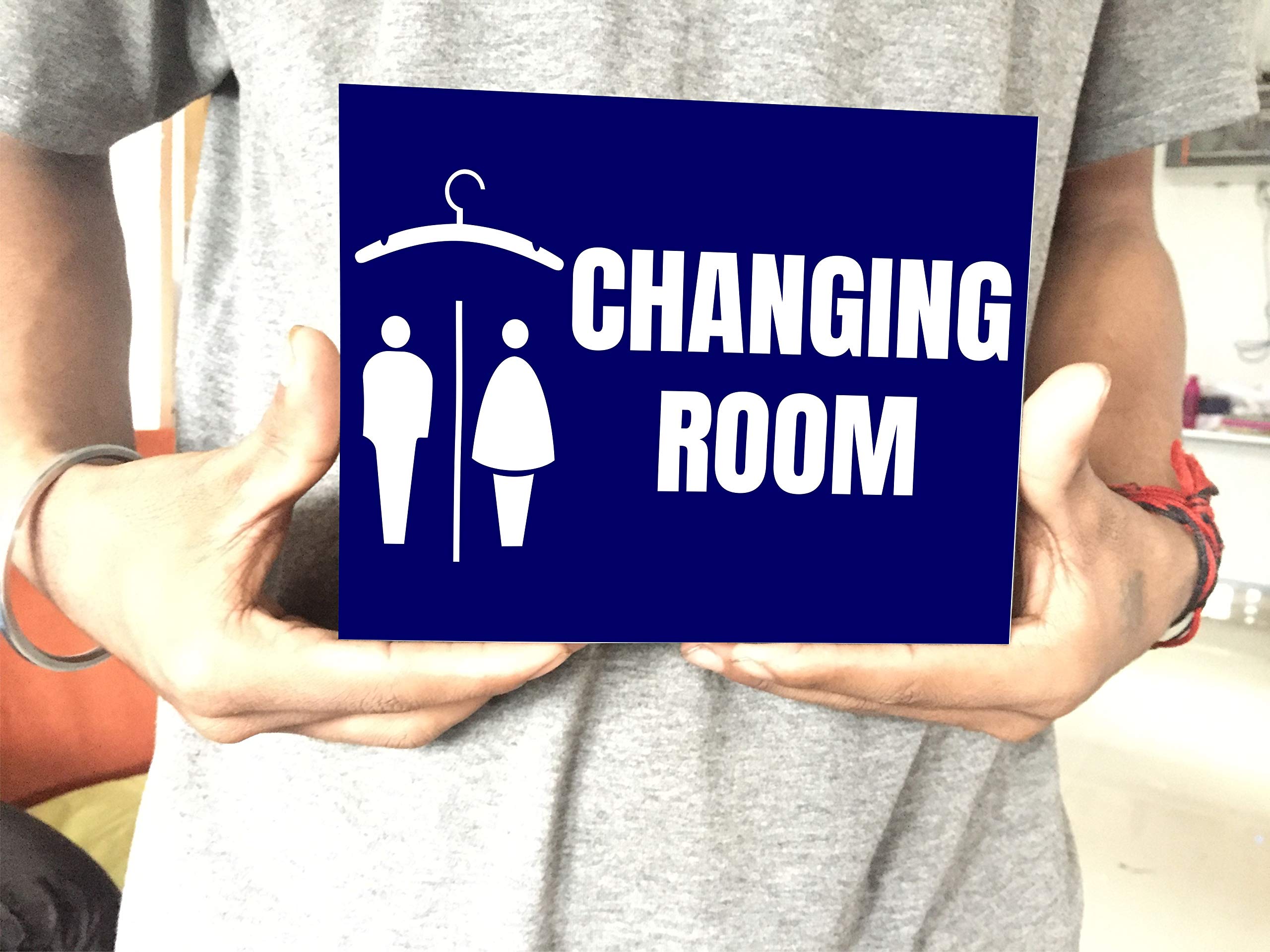 Buy SIGN EVER Changing Dress Room Sign Board For Auditorium Shops ...