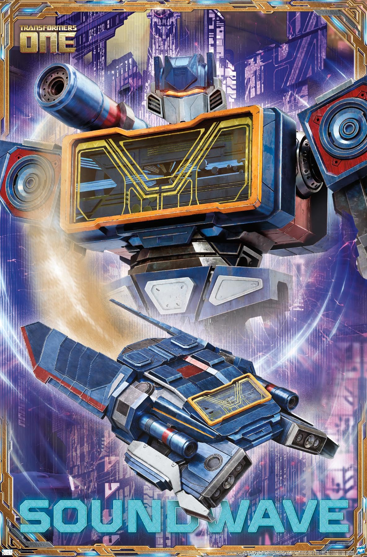 Amazon.com: Hasbro Transformers: One - Soundwave Wall Poster, 22.37" x ...
