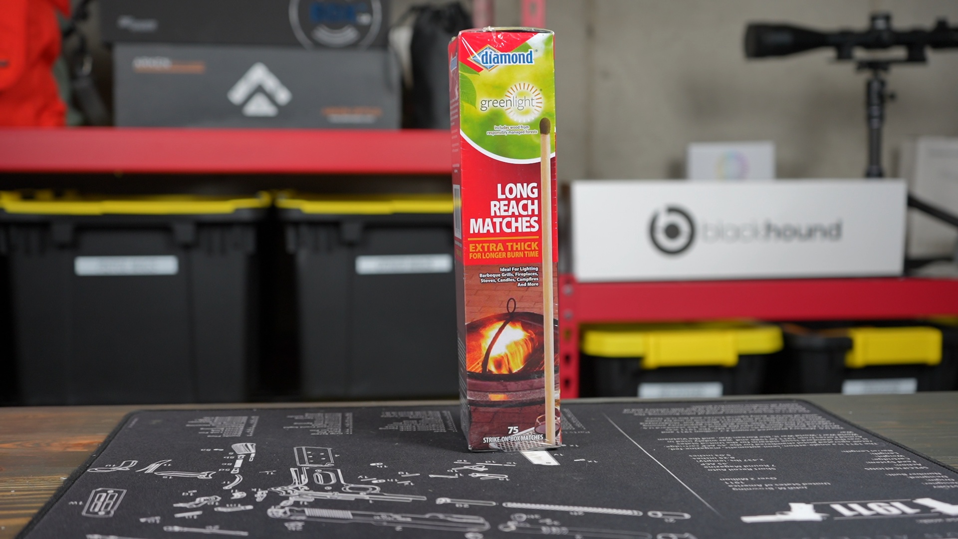 Watch Diamond Long Reach Matches - GREAT Value! on Amazon Live