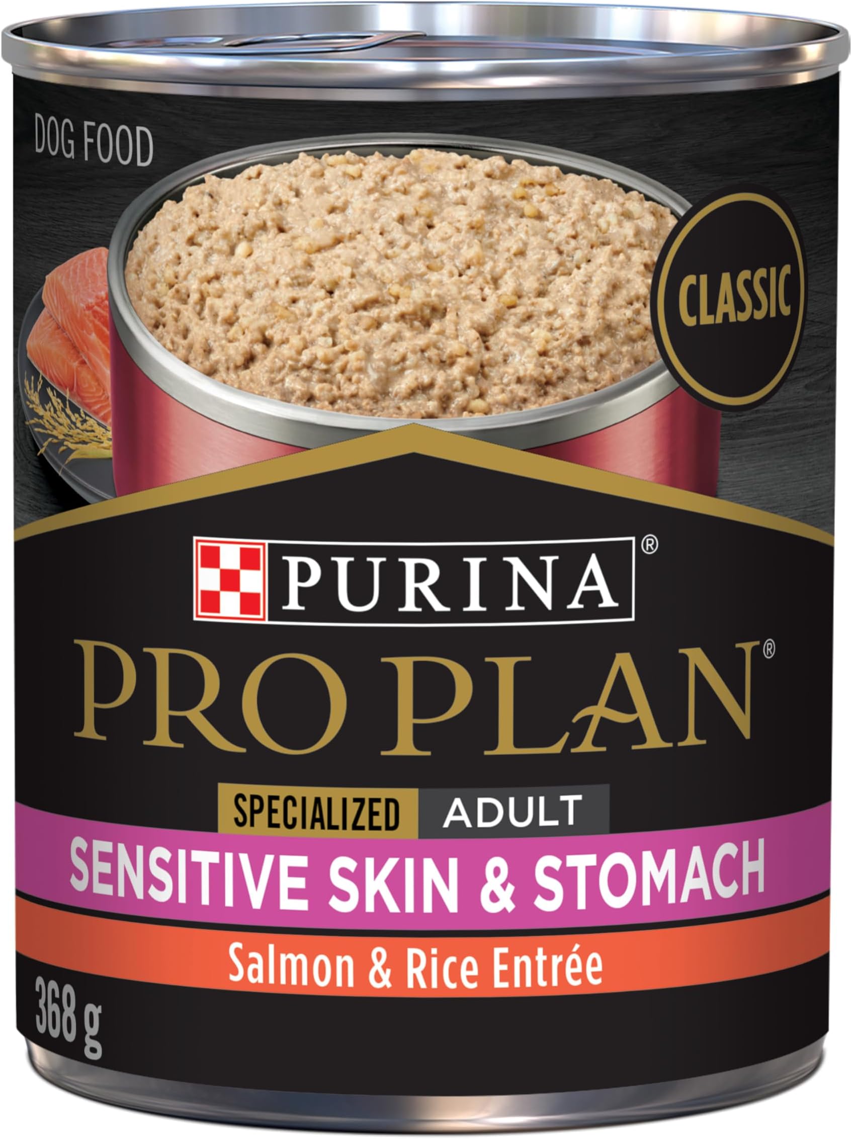 Purina Pro Plan Wet Dog Food, Specialized Sensitive Skin & Stomach ...