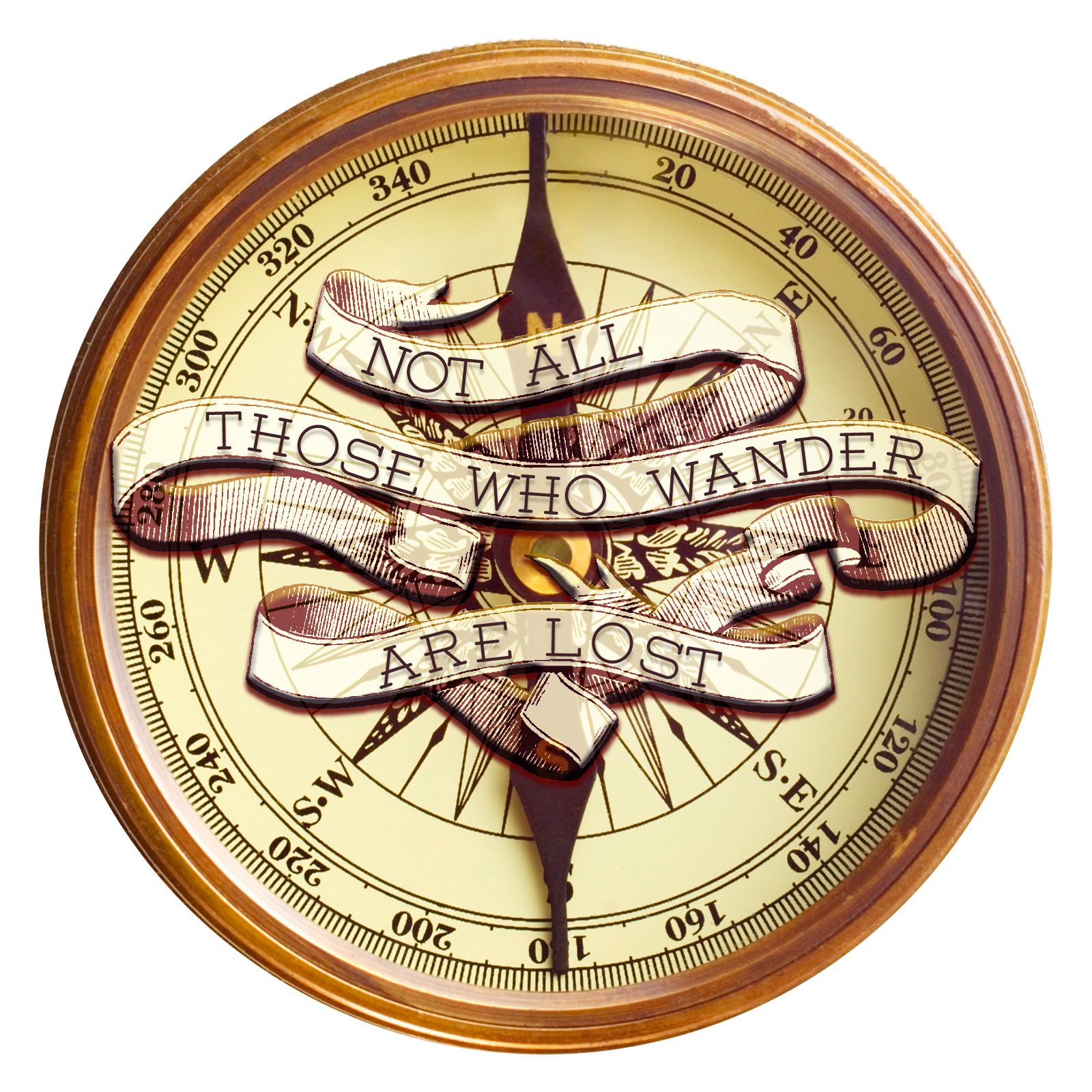 Not All Those Who Wander Are Lost Car Decal Outlet | emergencydentistry.com