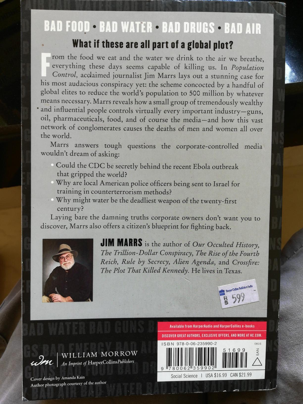 Buy POPULATION CONTROL: How Corporate Owners Are Killing Us Book Online ...