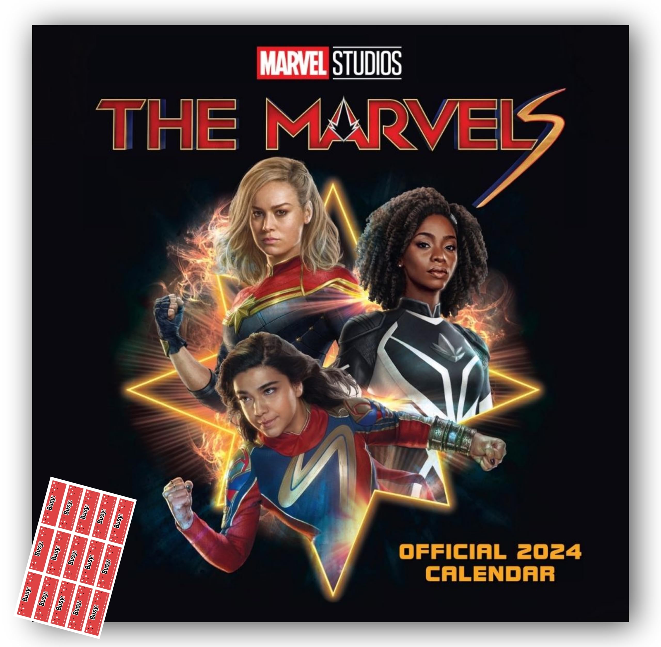 The Marvels Calendar 2024 Official Movie Calendar Marvel Studios, with ...