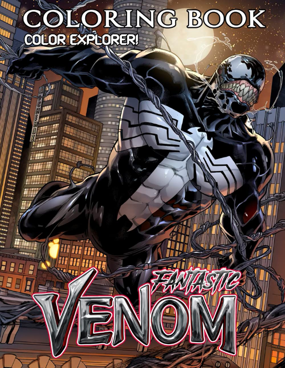 Buy Color Explorer! - Fantastic Venom Coloring Book: Amazing Book about ...
