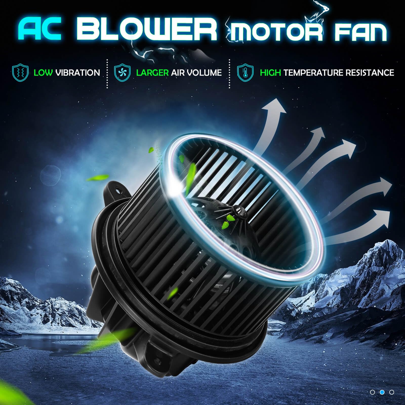 Snapklik.com : Replacement HVAC Heater Blower Motor Assembly Fit For ...