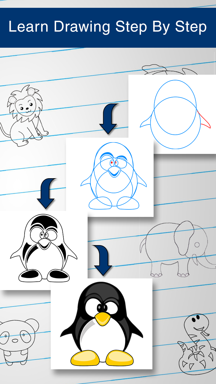 Draw Easy Animals For Kids:Amazon.com:Appstore for Android