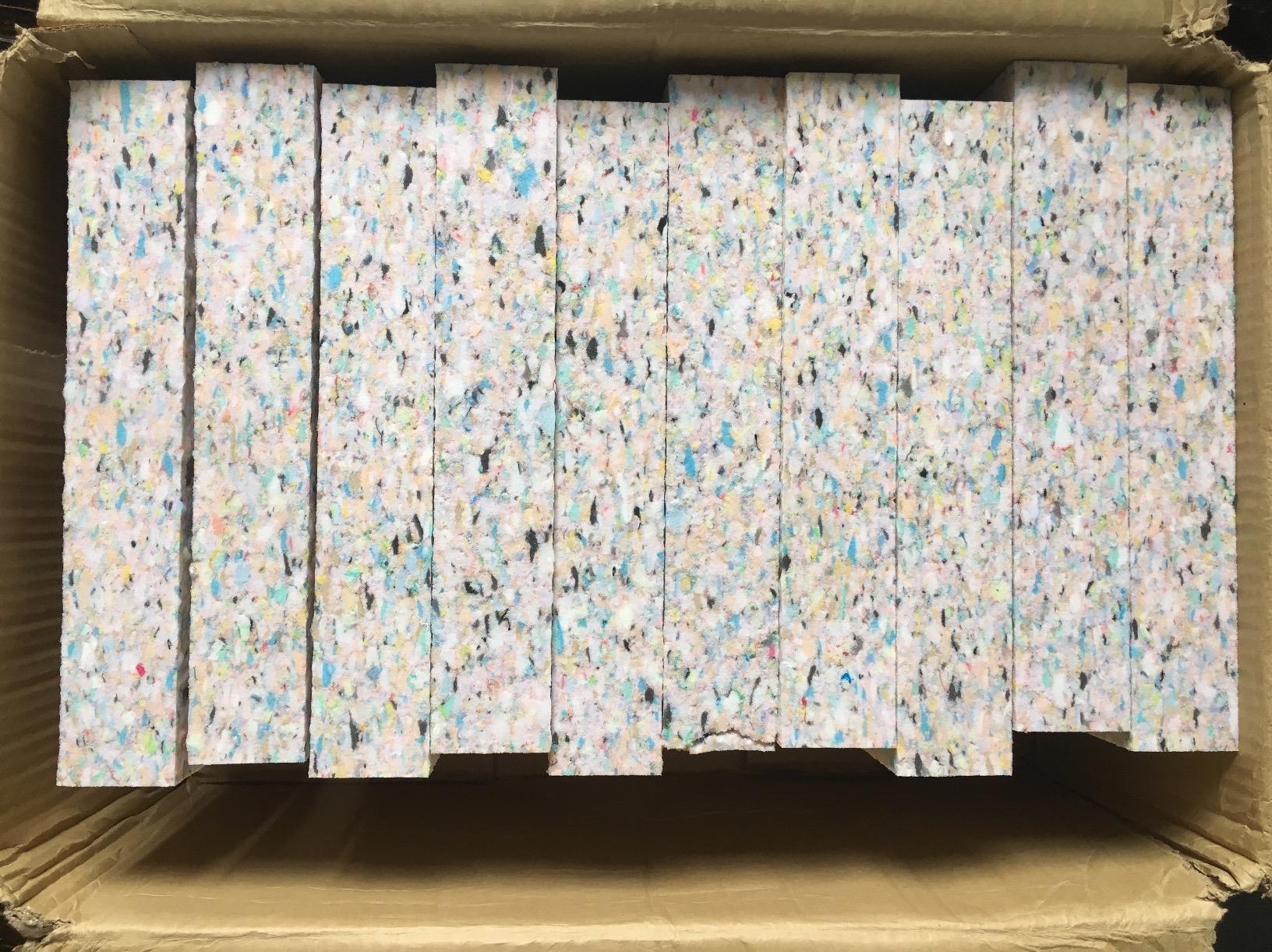 4 x Recycled Chip Foam FULL Yoga Blocks by Ruth White Yoga Products Ltd ...