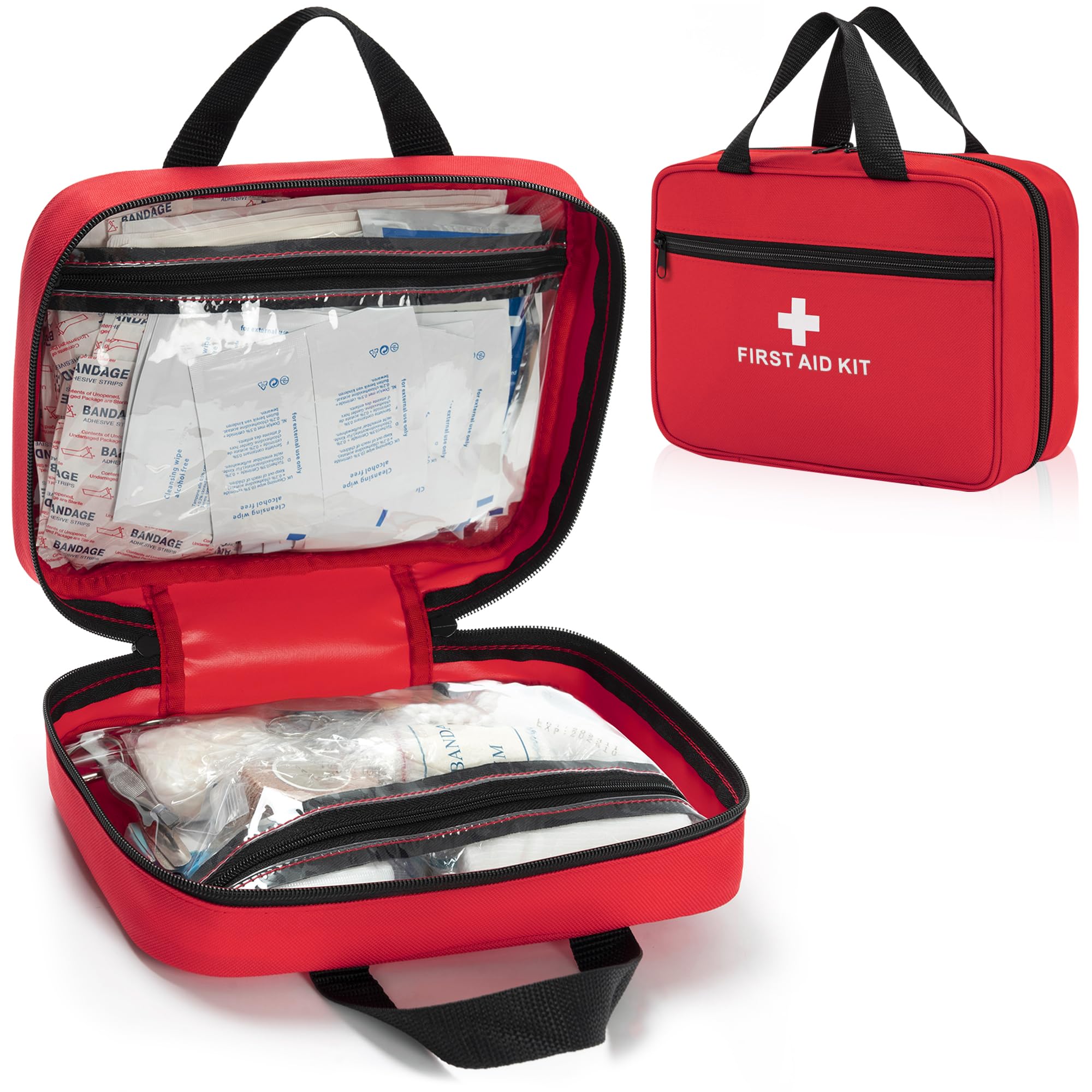 Amazon.com: ITHWIU First Aid Kit 330 Piece, Premium Compact Waterproof ...