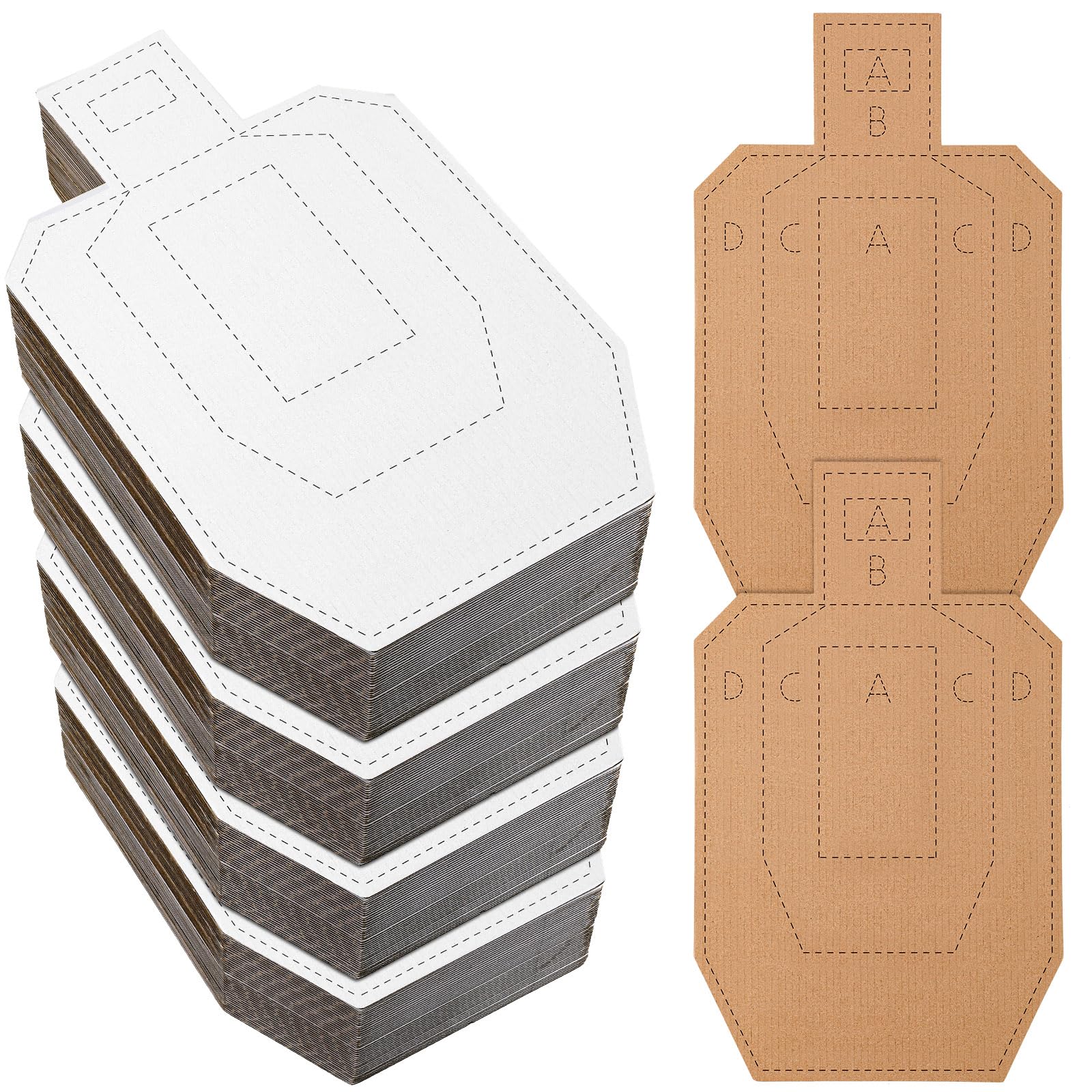 Snapklik.com : Hungdao 100 Pcs Shooting Cardboard Targets Competition ...