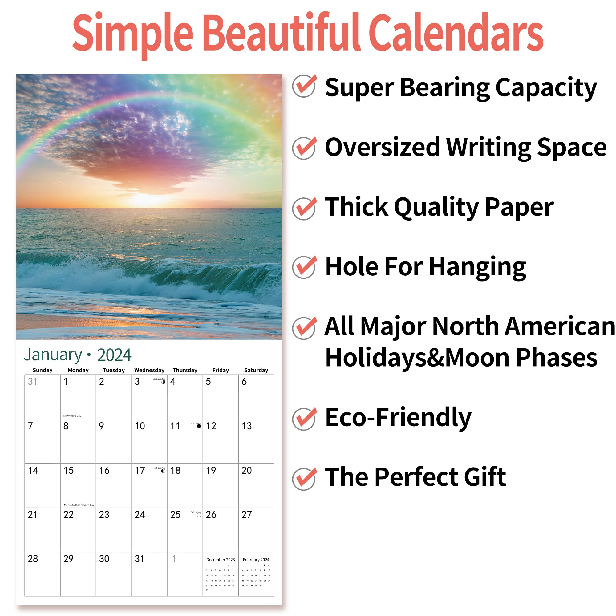Snapklik.com : 2024 2025 Wall Calendar, 18 Month July 2024 - December ...