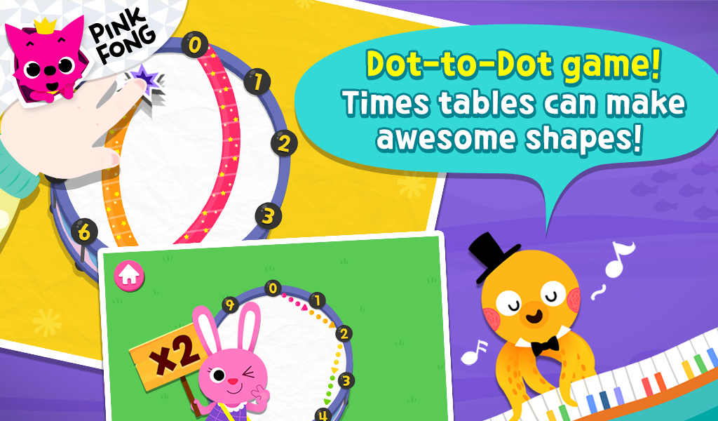 PINKFONG! Fun Times Tables: Toddler Math, Songs, Counting, Games:Amazon ...