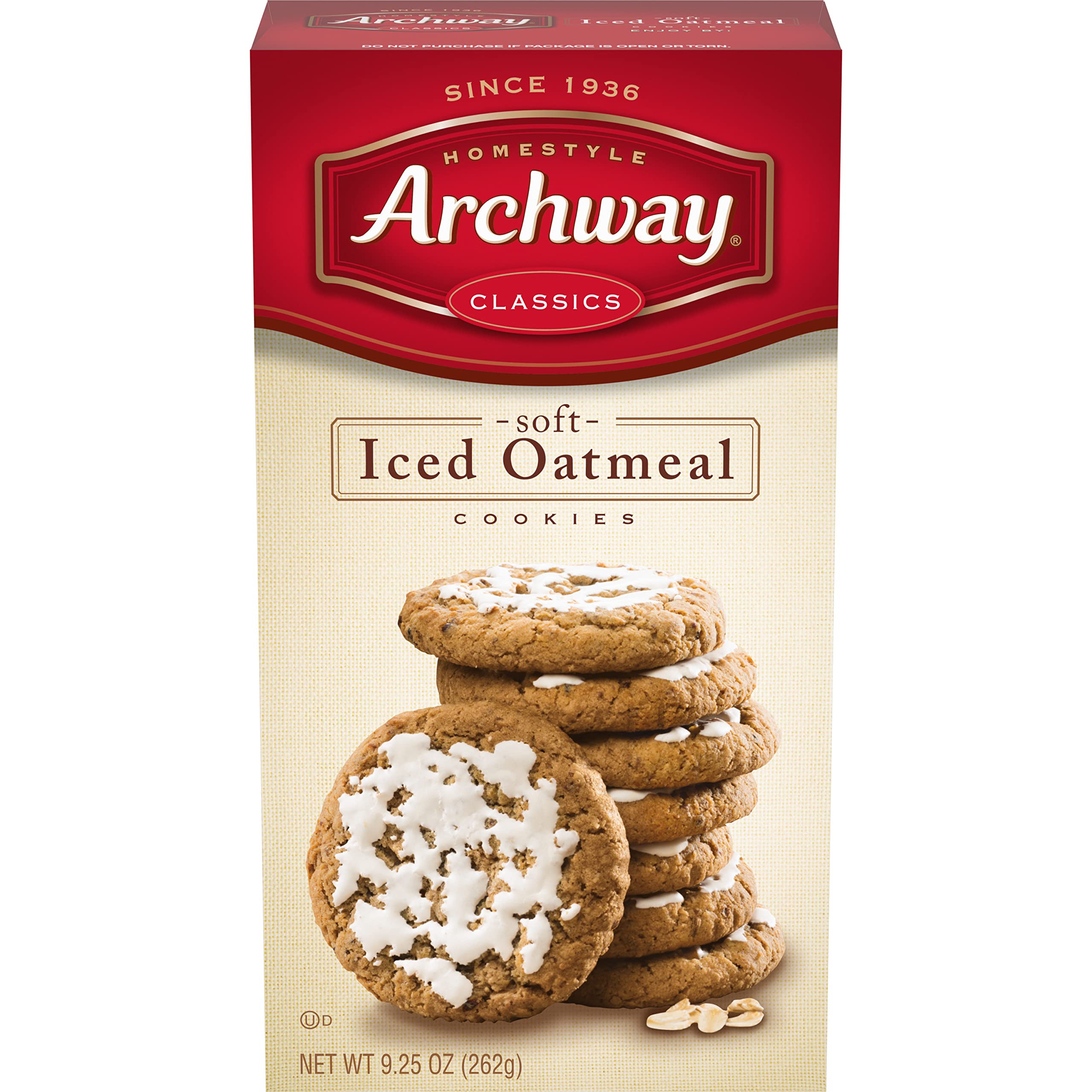 Oatmeal Raisin Cookies With Icing