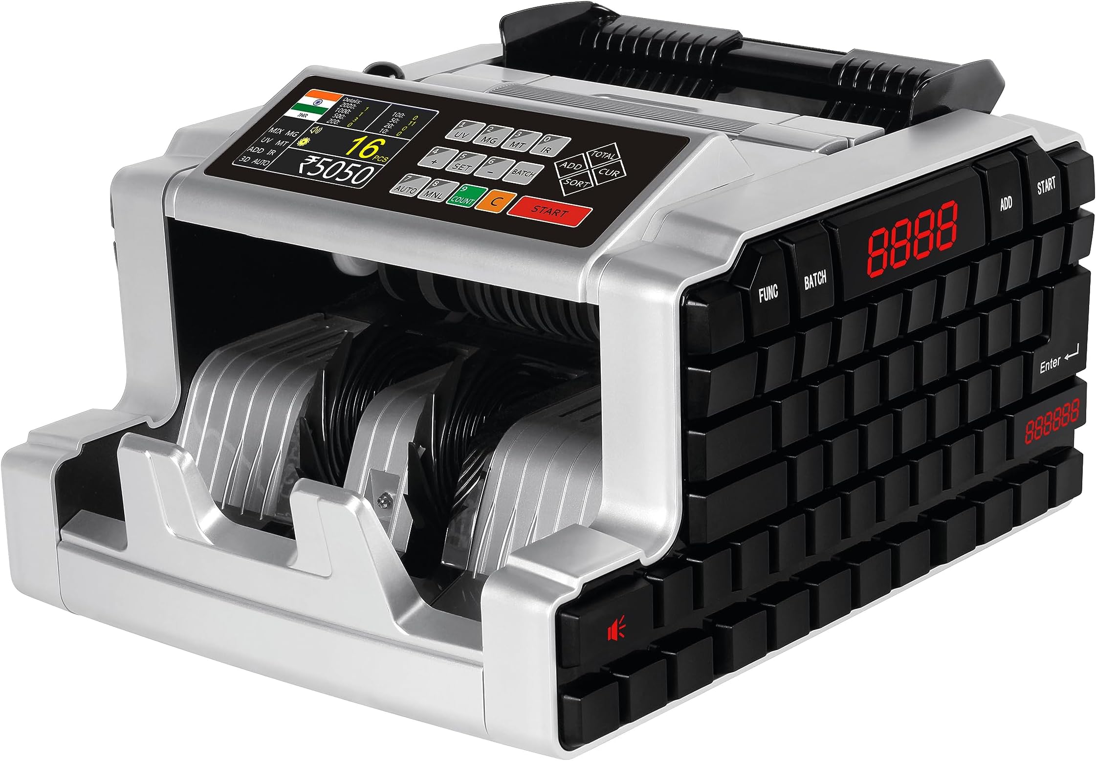 Bankomat Note, Currency, Money Counting Machine for Banks and Personal ...