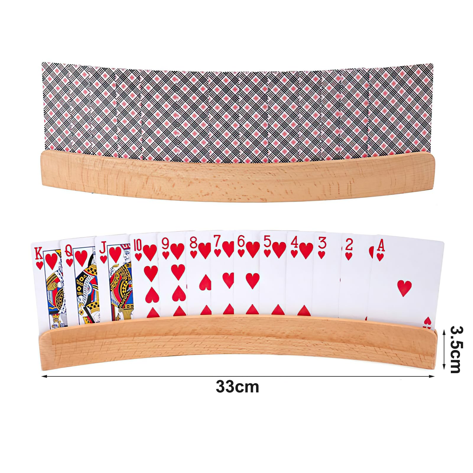 Wooden Playing Card Holder Disabled Kids Playing Card Holder | Reality
