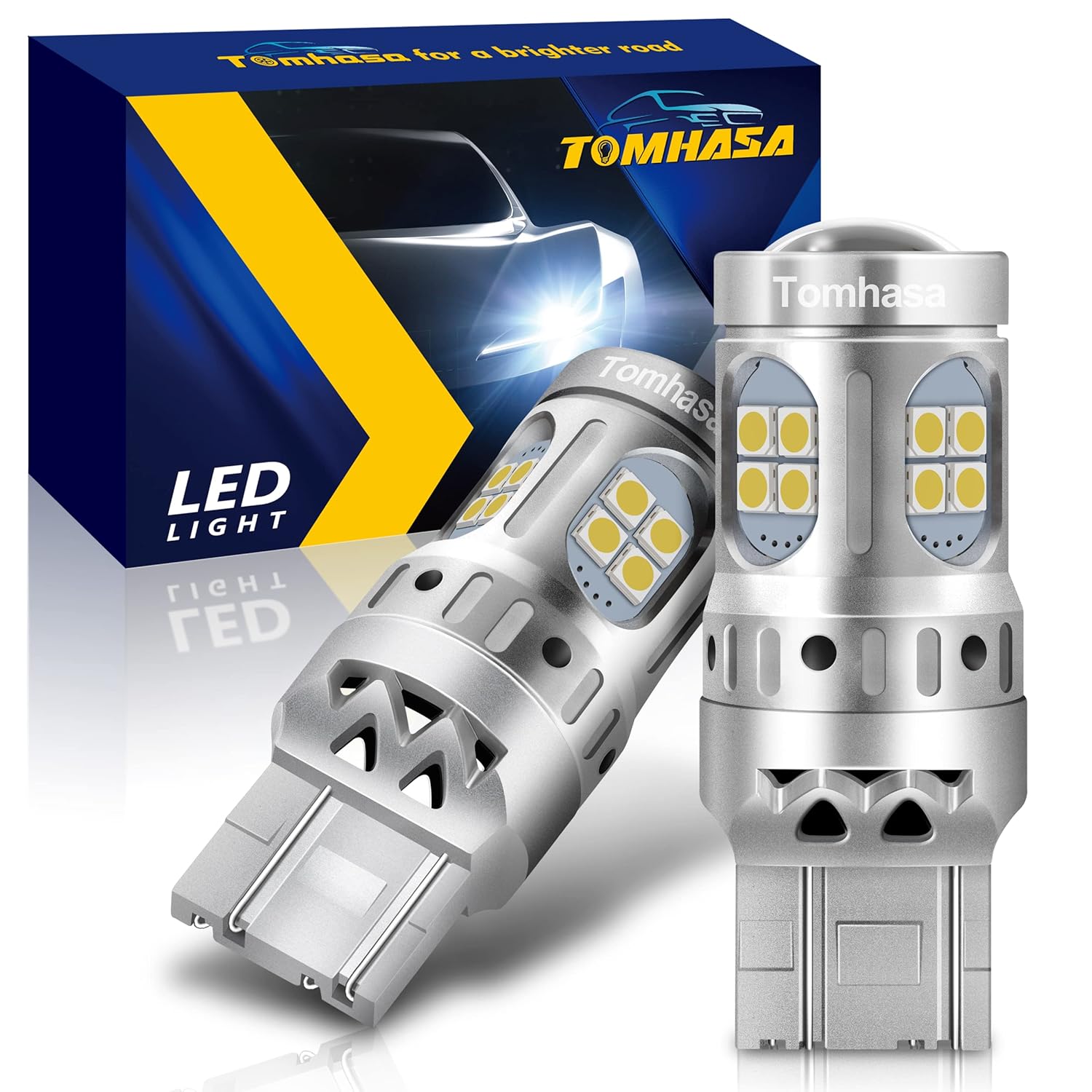Tomhasa 7443 led bulb 7440 led turn signal bulb, 7440 led bulb reverse ...