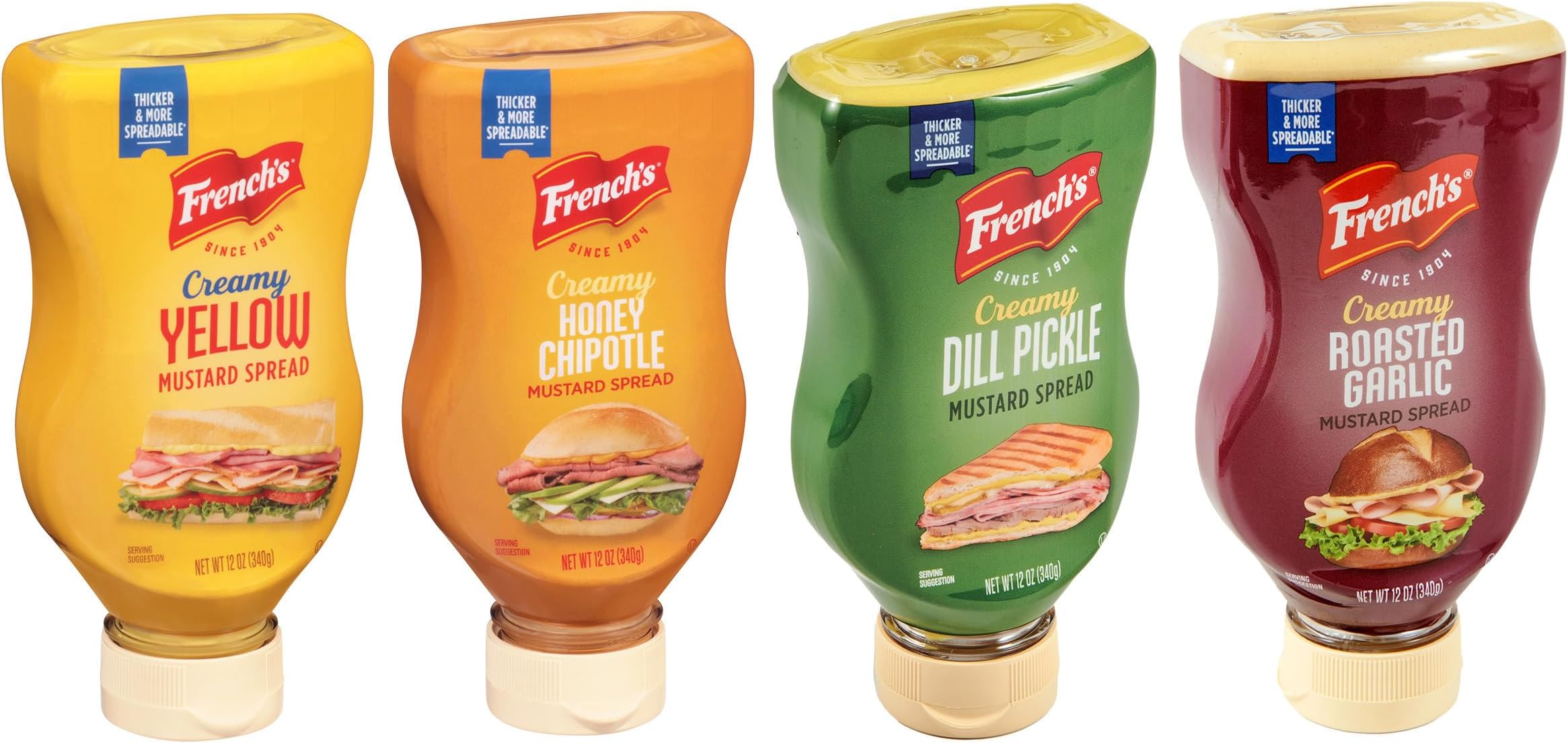 Amazon.com: French's Creamy Mustard Spread Variety Pack, 48 oz