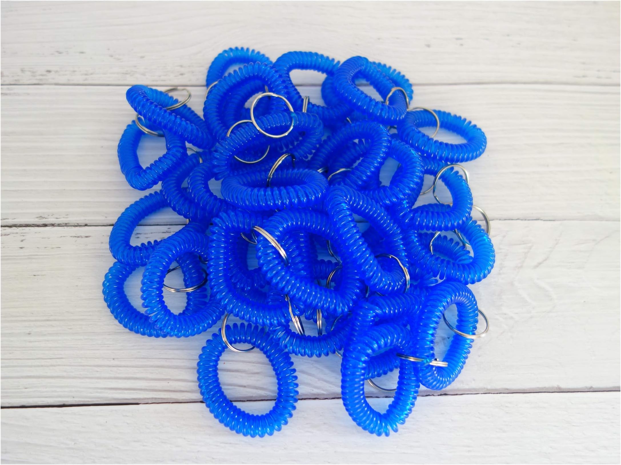 Amazon.com : HAMIYELL Pack of 36 Colorful Spring Spiral Wrist Coil Key ...