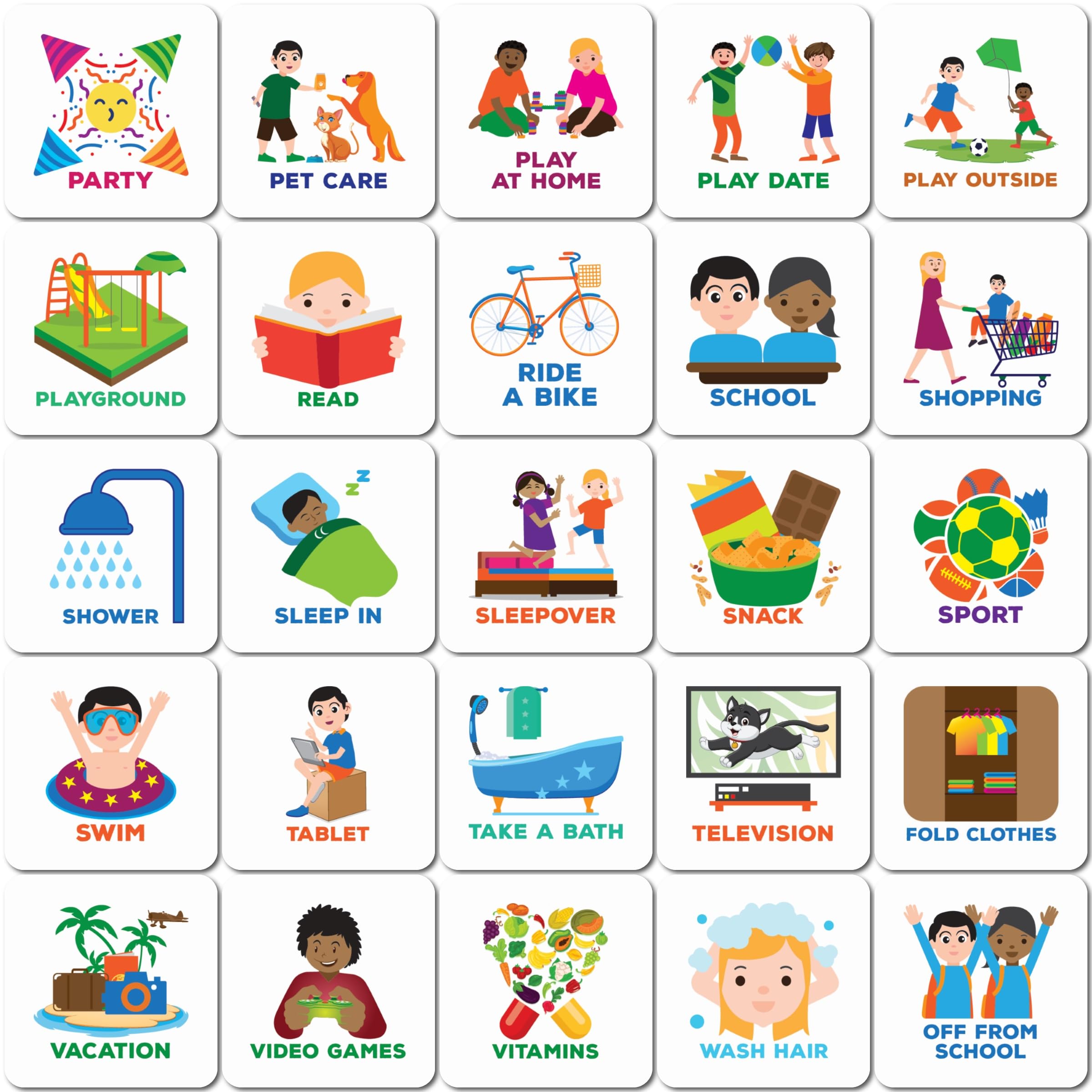 Visual Schedule Party