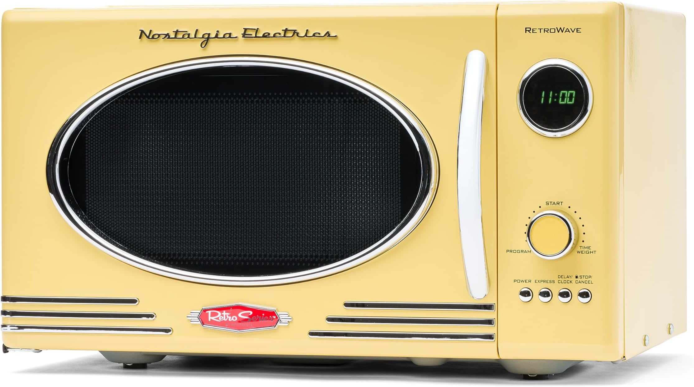 Nostalgia - Retro Microwave - Countertop Microwave Oven - Includes 12 ...