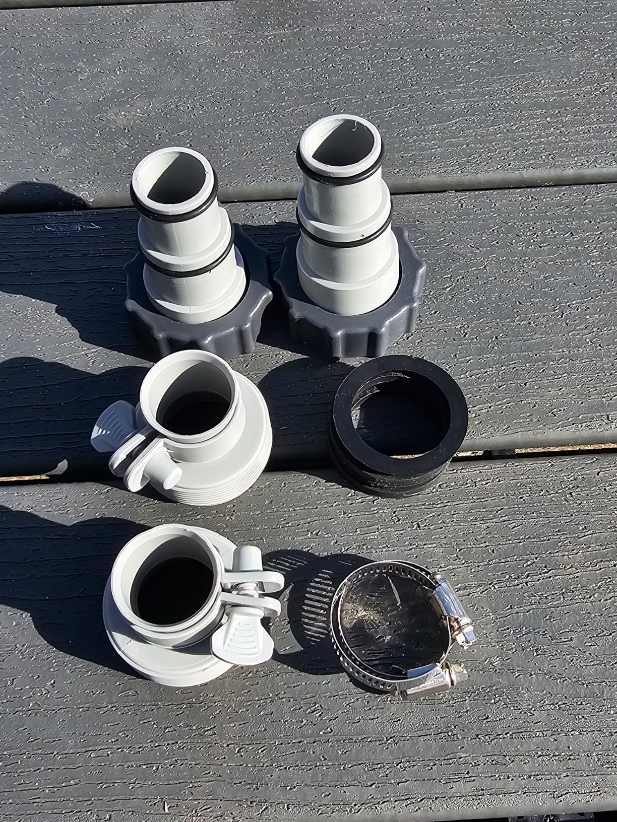 Amazon.com: The Swimming Pool Hose Adapter A/B Type Connector is ...