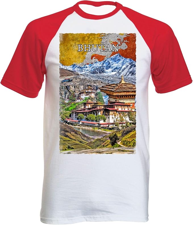 teesquare1st Men's Bagan Myanmar Souvenir Red Short Sleeved T-Shirt ...
