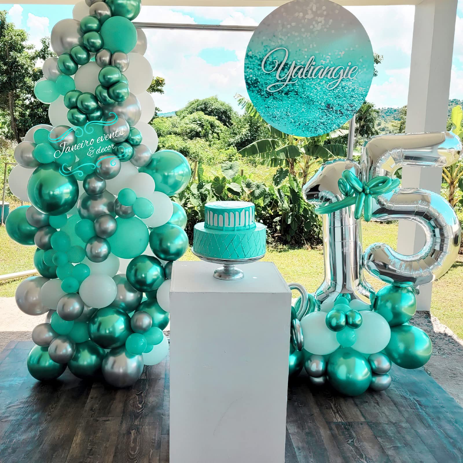 Snapklik.com : Teal Balloons 50 Pcs 12 Inch Pastel Teal Turquoise ...