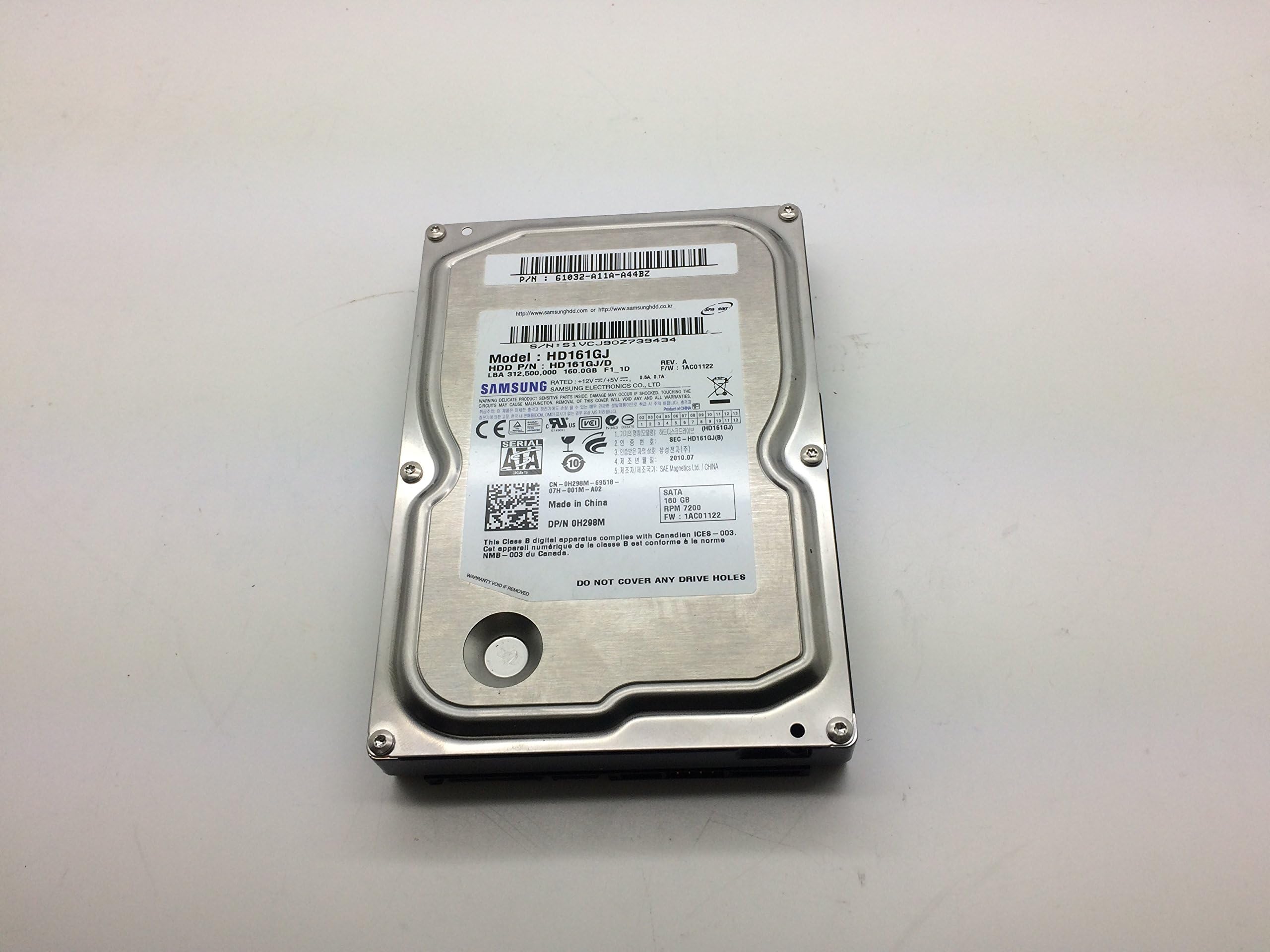 Amazon.in: Buy Samsung 160 GB SATA2 7200rpm 8 MB Hard Drive Bulk ...