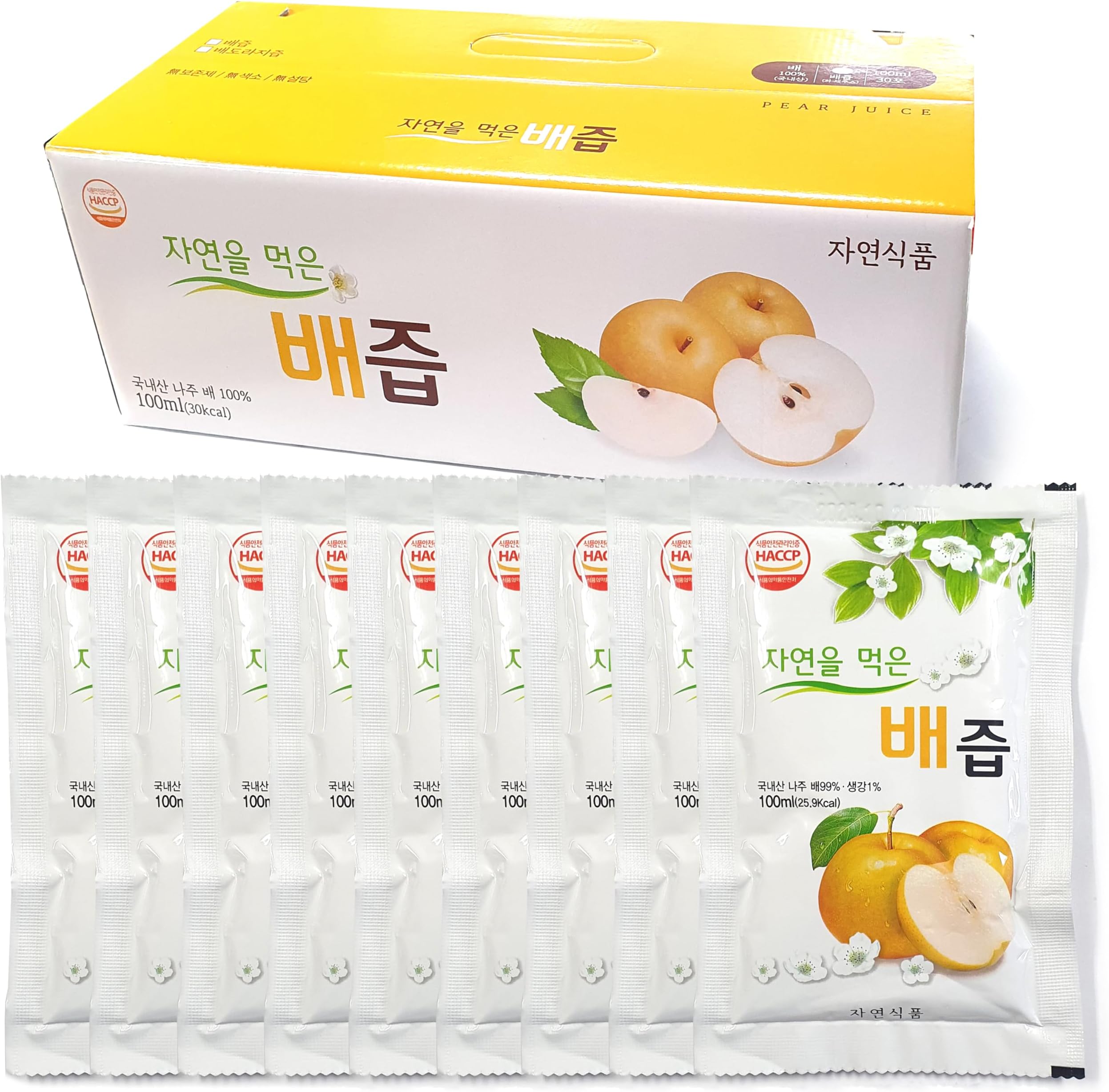 Amazon.com : Haein Belliflower & Pear Juice 80ml, 해인, 배 도라지 : Grocery ...