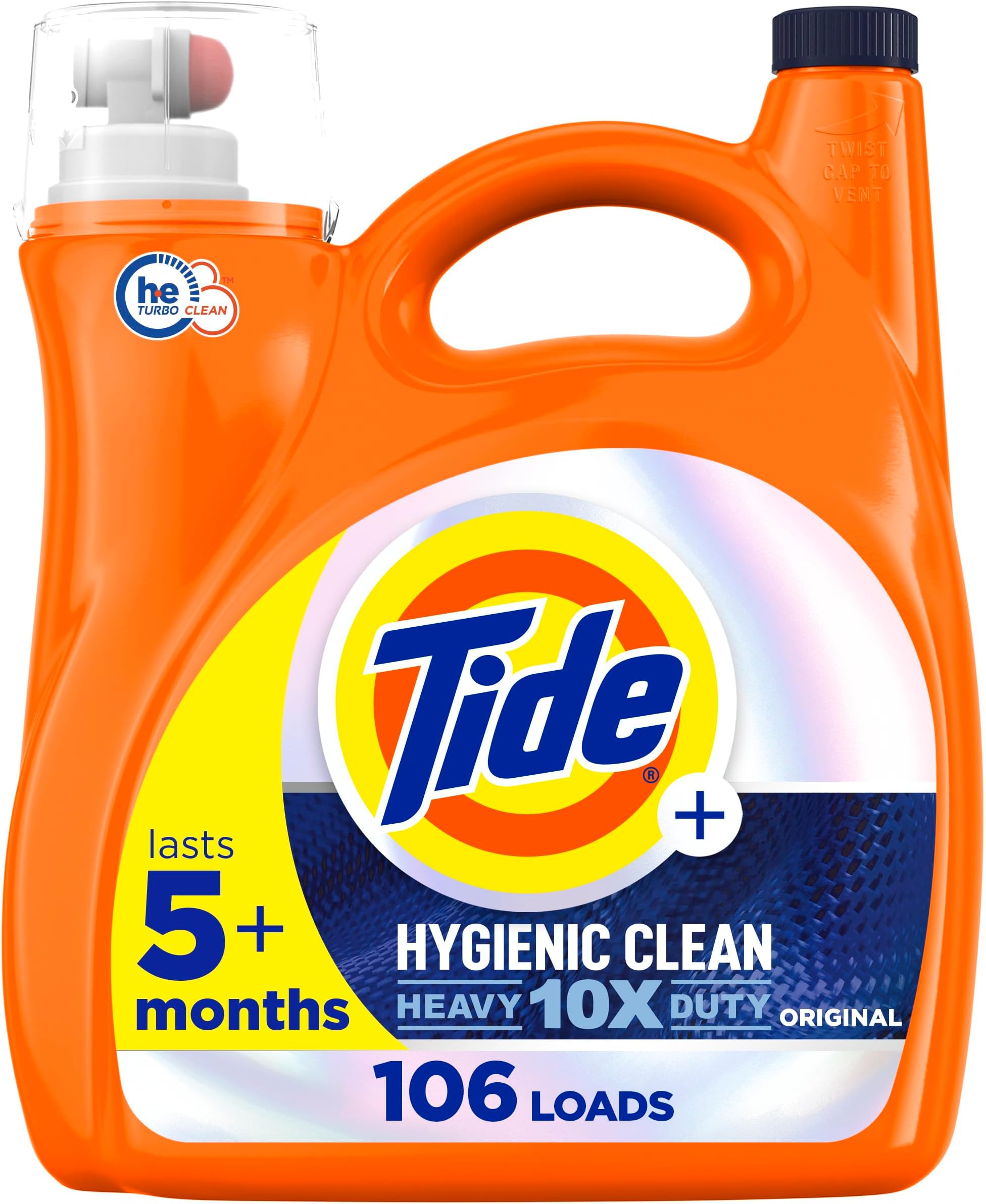 Amazon.com: Tide Hygienic Clean Heavy Duty 10x Free Liquid Laundry ...