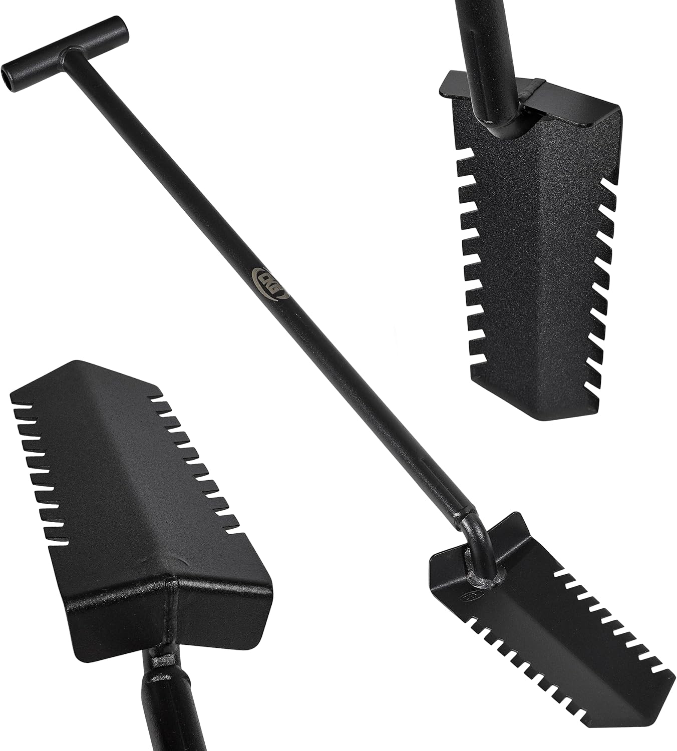 Amazon.com : CKG Shovel Heavy Duty Garden Shovel Root Cutter T-Handle ...