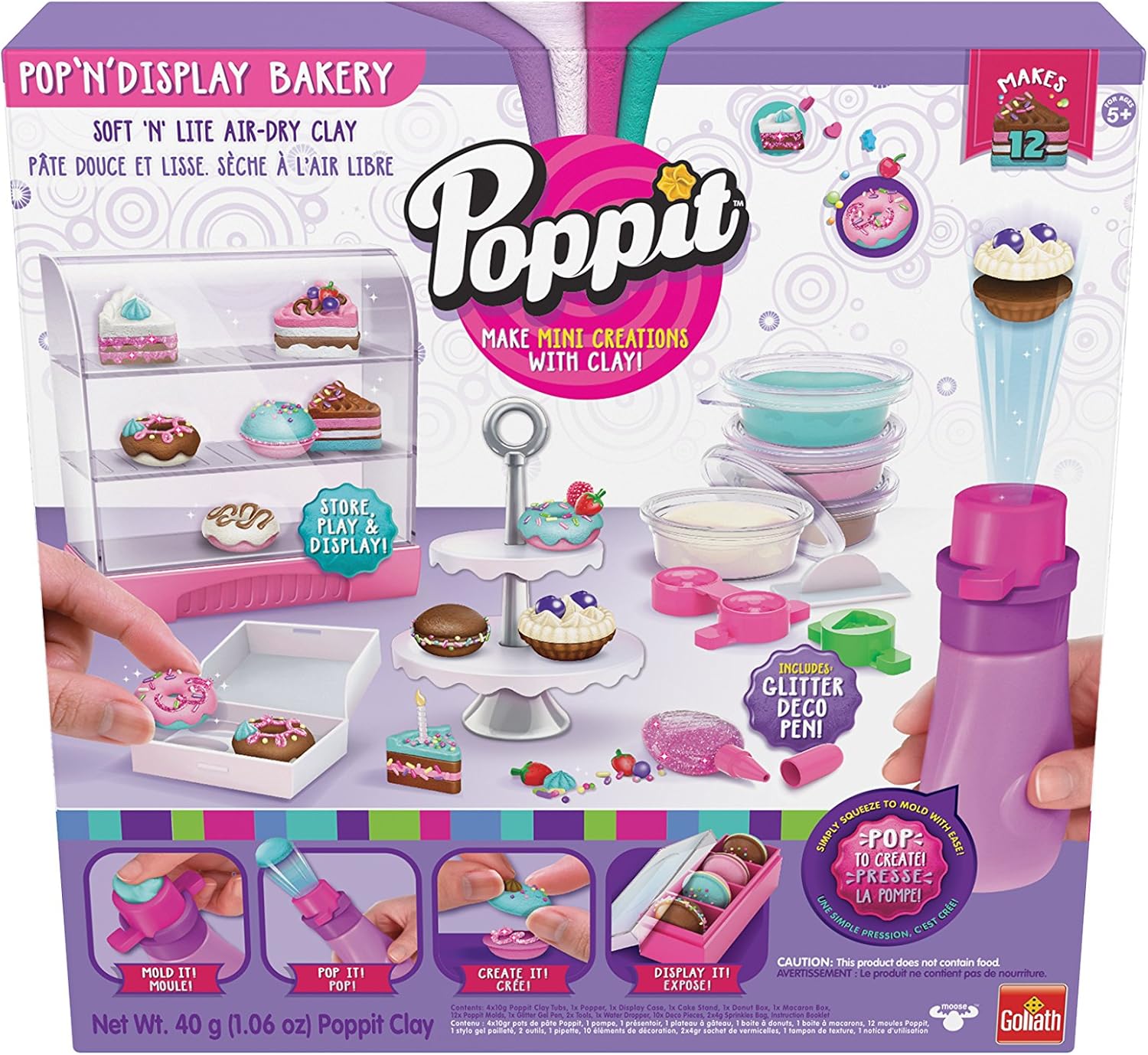 Goliath - 32928.006 - Set De Poppit - Pâtisserie : Amazon.fr: Jeux et ...