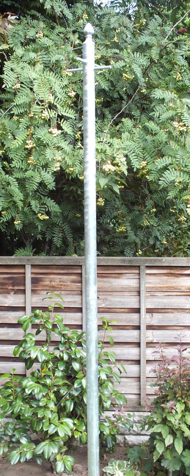 DIOMET Galvanized Heavy Washing Line Post/Clothes Pole : Amazon.co.uk ...
