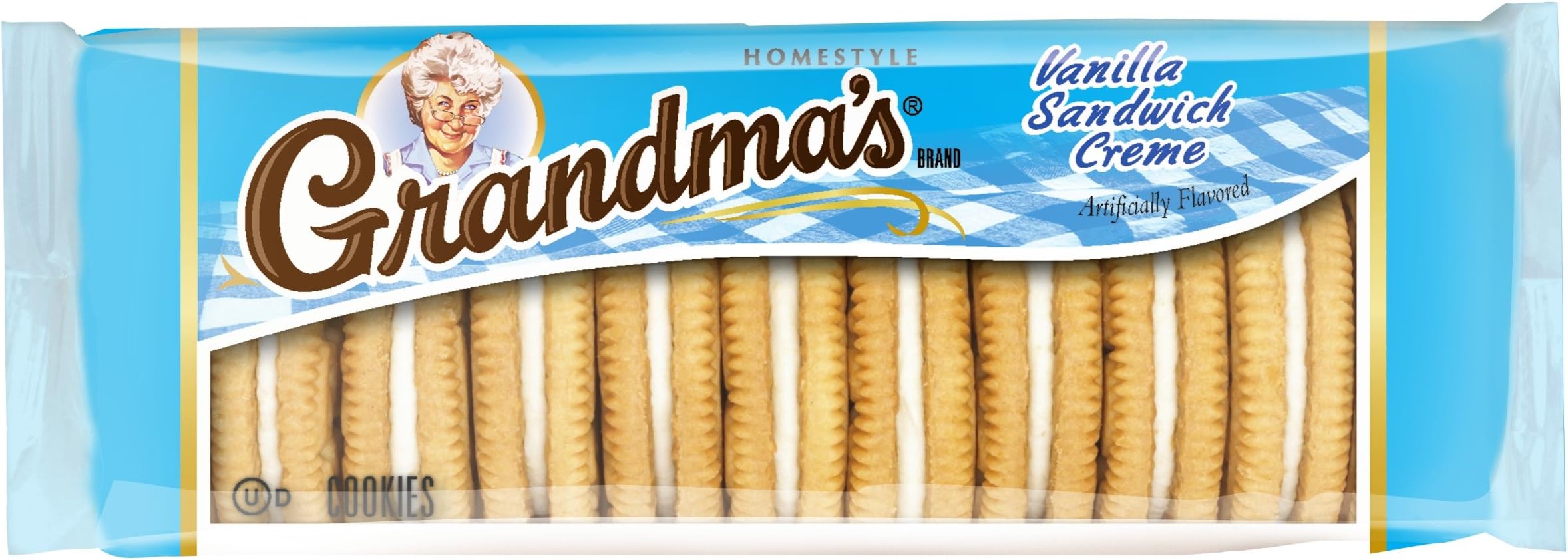 Amazon.com : Grandma's Cookies, Mini Sandwich Crèmes Vanilla, 3.71 ...