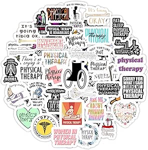 Amazon.com: BulbaCraft Physical Therapy Stickers for Water Bottle and ...