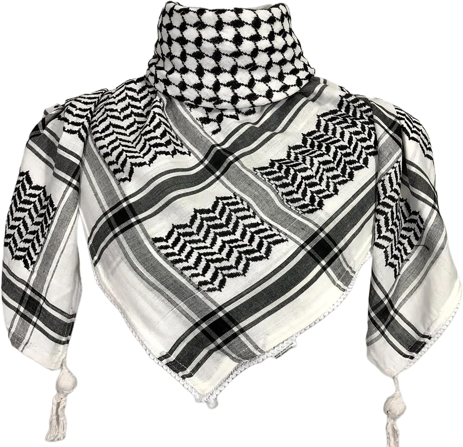 NINGUANG keffiyeh Arab scarf for men, shemagh tactical scarf men winter ...