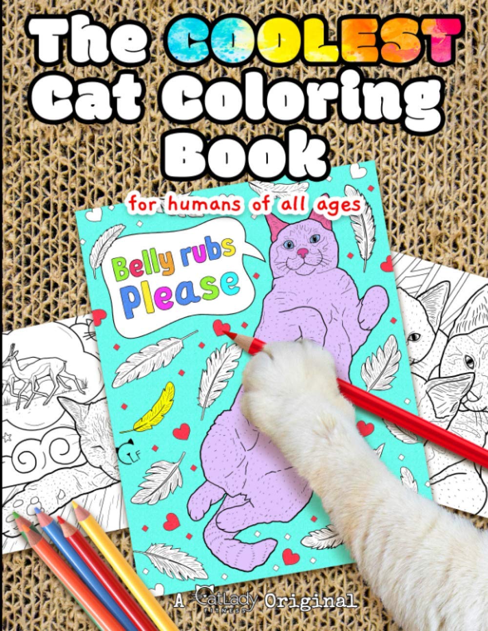 Amazon.com: The COOLEST Cat Coloring Book (for humans of all ages ...