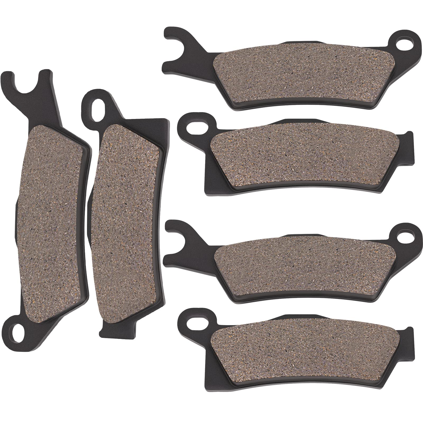 Amazon.com: FHSJXR Front and Rear Brake Pads for Can Am Outlander 450 ...