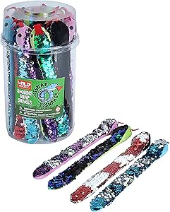 Wild Republic Snake Snap Bracelets Bucket, Fake Snakes, Sensory Toys, Party Favors, Pet Snakes ...